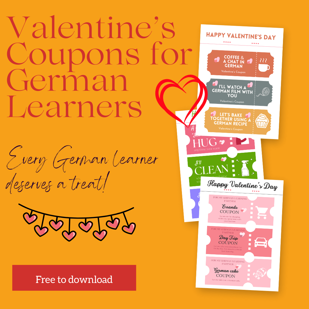 Valentin - ich liebe dich! - Angelika's German Tuition & Translation