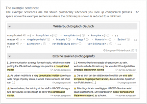 Linguee - the new improved online dictionary - Angelika's German ...