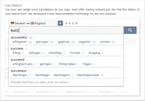 Linguee - the new improved online dictionary - Angelika's German ...