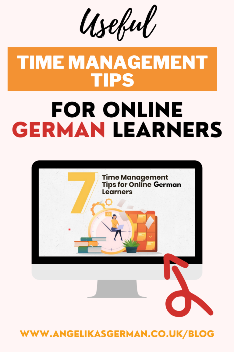 7 time management tips for online German learners - Angelika's German ...