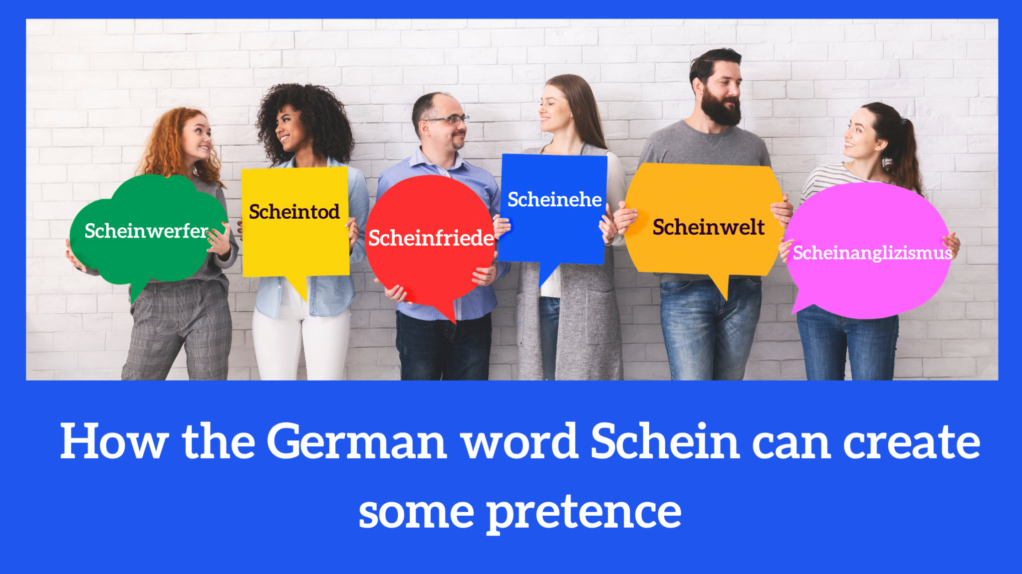 How the German word Schein can create some pretence - Angelika's German ...