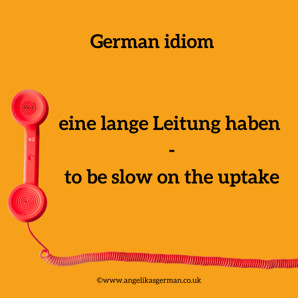 German Idioms and Tongue Twisters with the letter L - Angelika's German ...