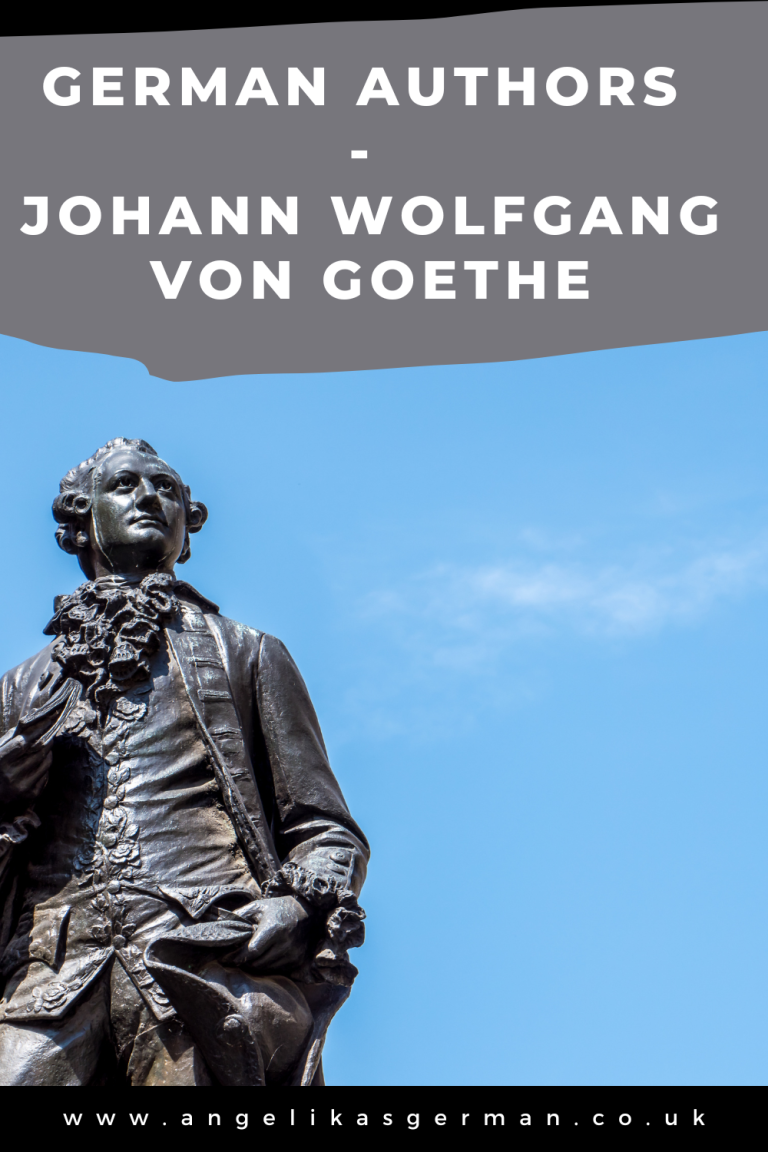 German authors: Johann Wolfgang von Goethe - Angelika's German Tuition ...