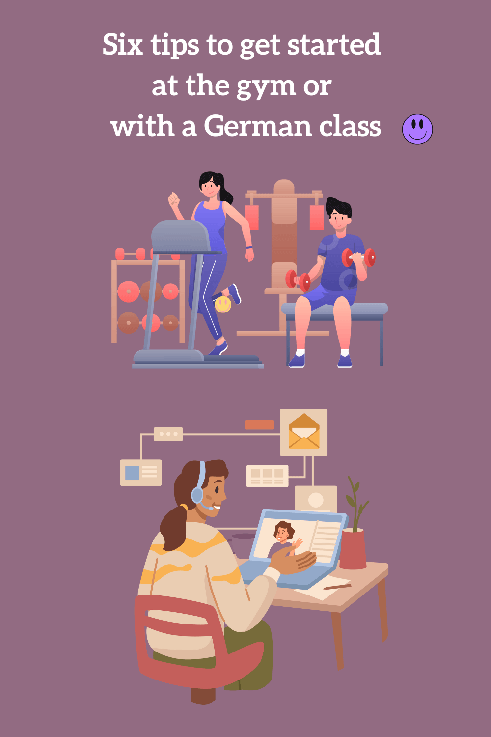 Six tips to get started at the gym or with a German class 🙂 - Angelika ...