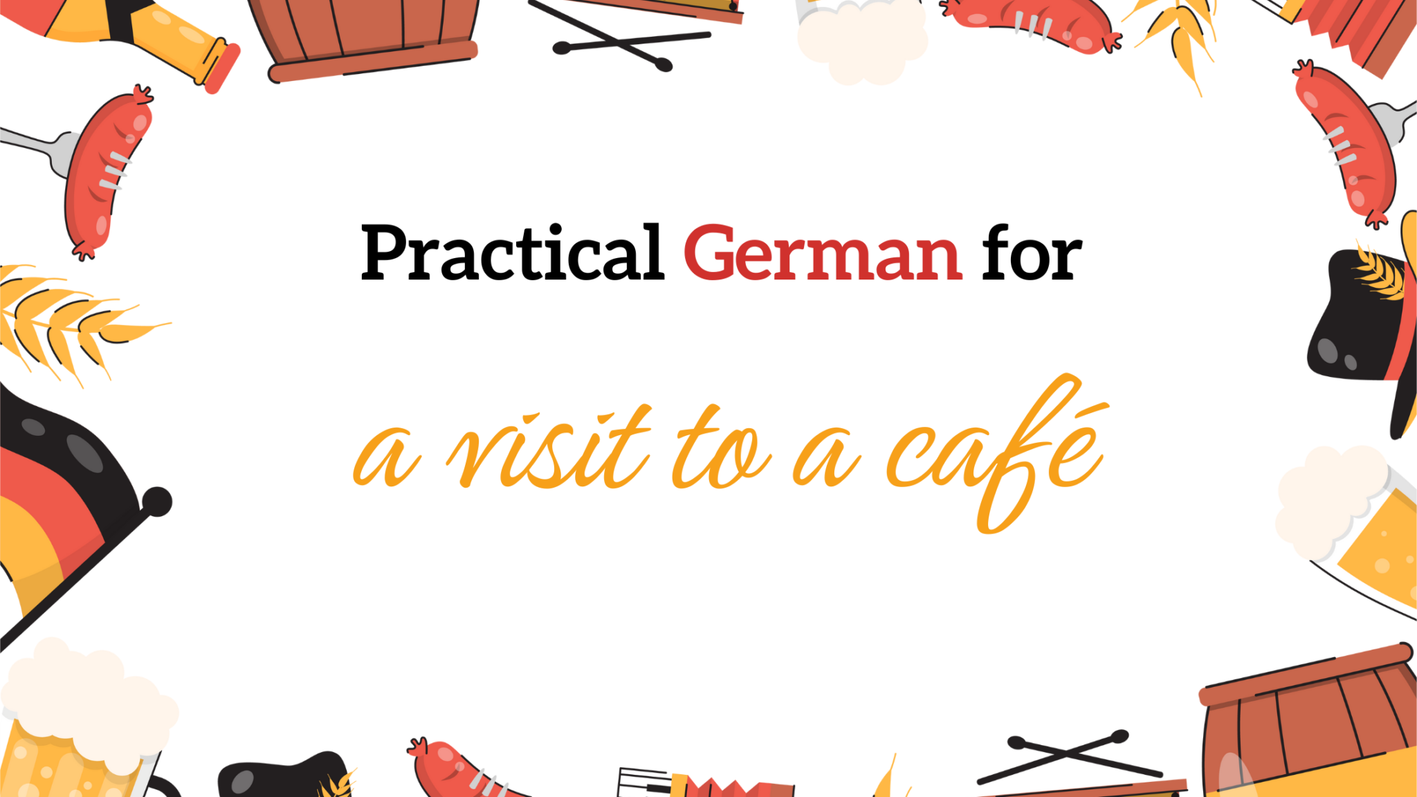 Practical German for a visit to a café - Angelika's German Tuition ...