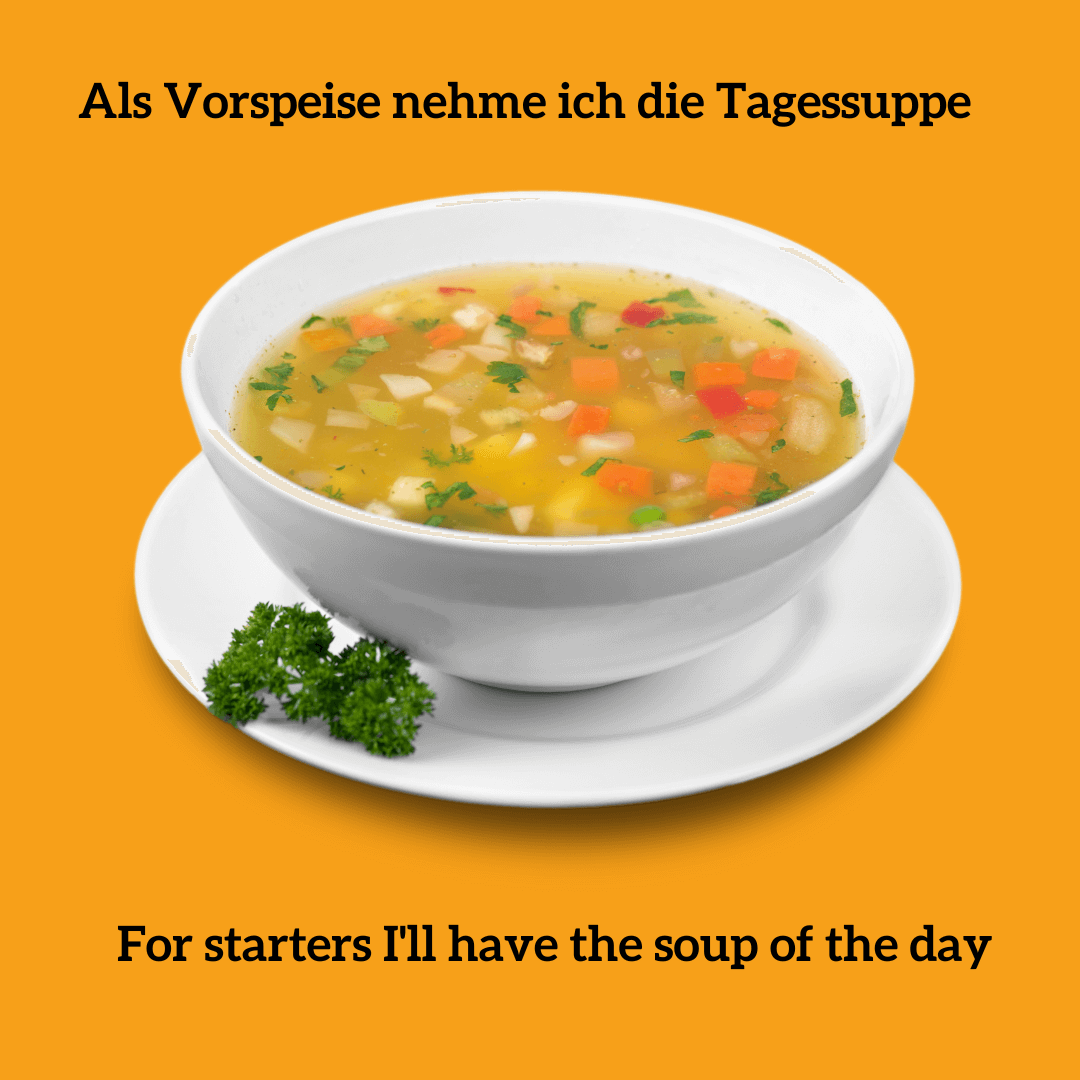 Practical German for a visit to a restaurant - Angelika's German ...