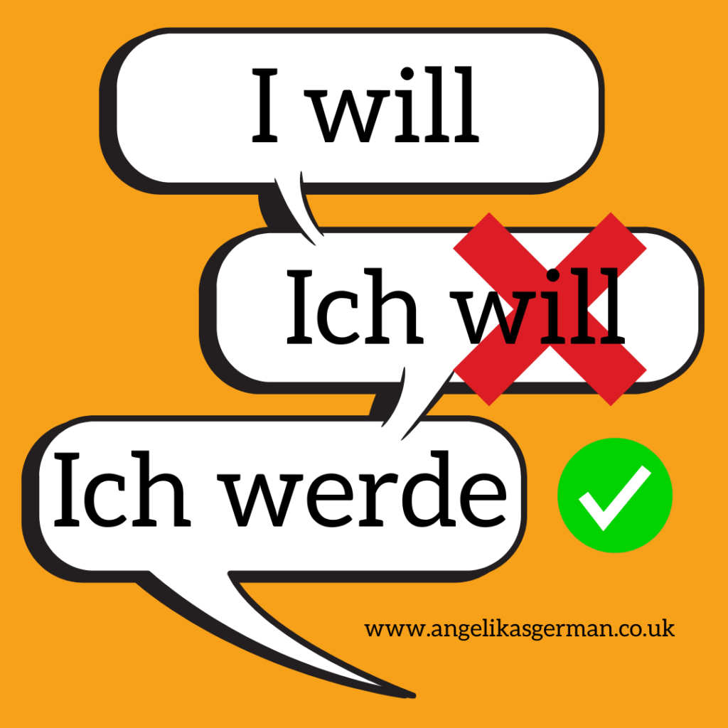 How to use ‘ich will’ and ‘ich werde’ when talking about the future in ...