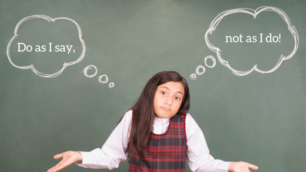 Do as I say, not as I do! - Angelika's German Tuition & Translation